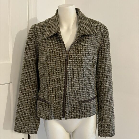Express | Jackets & Coats | Vintage Express Tailleur Size 9 Neutral ...